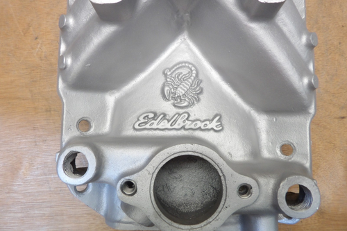 Edelbrock Scorpion 2950 Small Block Chevy Air Gap Alum Intake Manifold ...