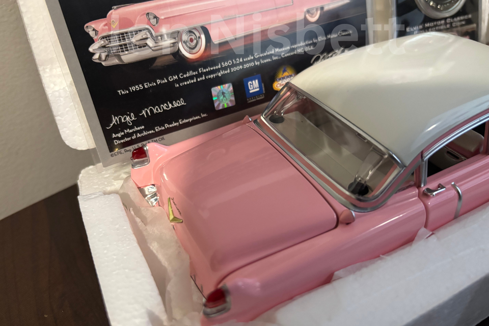 Elvis Presley's 1955 Pink Cadillac 55PKCADDY Elvis Motor Classics New ...