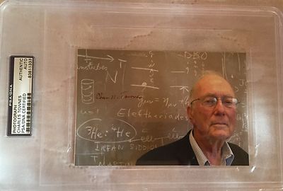 Charles Townes Signed Autographed Photo Physicist Laser Inventor Nobel ...