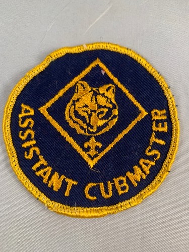 Vintage Cub Scouts Boy Scouts Assistant Cubmaster Patch | eBay