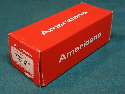 Mikansue Americana Models Plymouth Coupe white metal/zink 1/43 scale | eBay