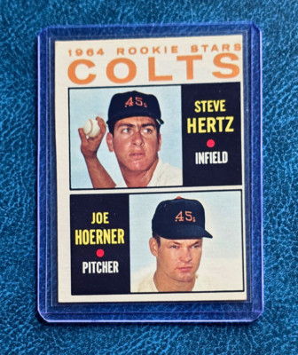 1964 Topps # 544 - Steve Hertz & Joe Hoerner- RC - Houston Colts - ! | eBay