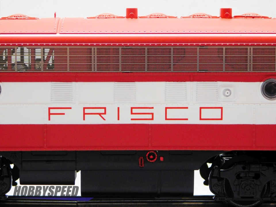 MTH PREMIER FRISCO F-7A DIESEL LOCOMOTIVE ENGINE #22 O GAUGE 20-21805-1 ...