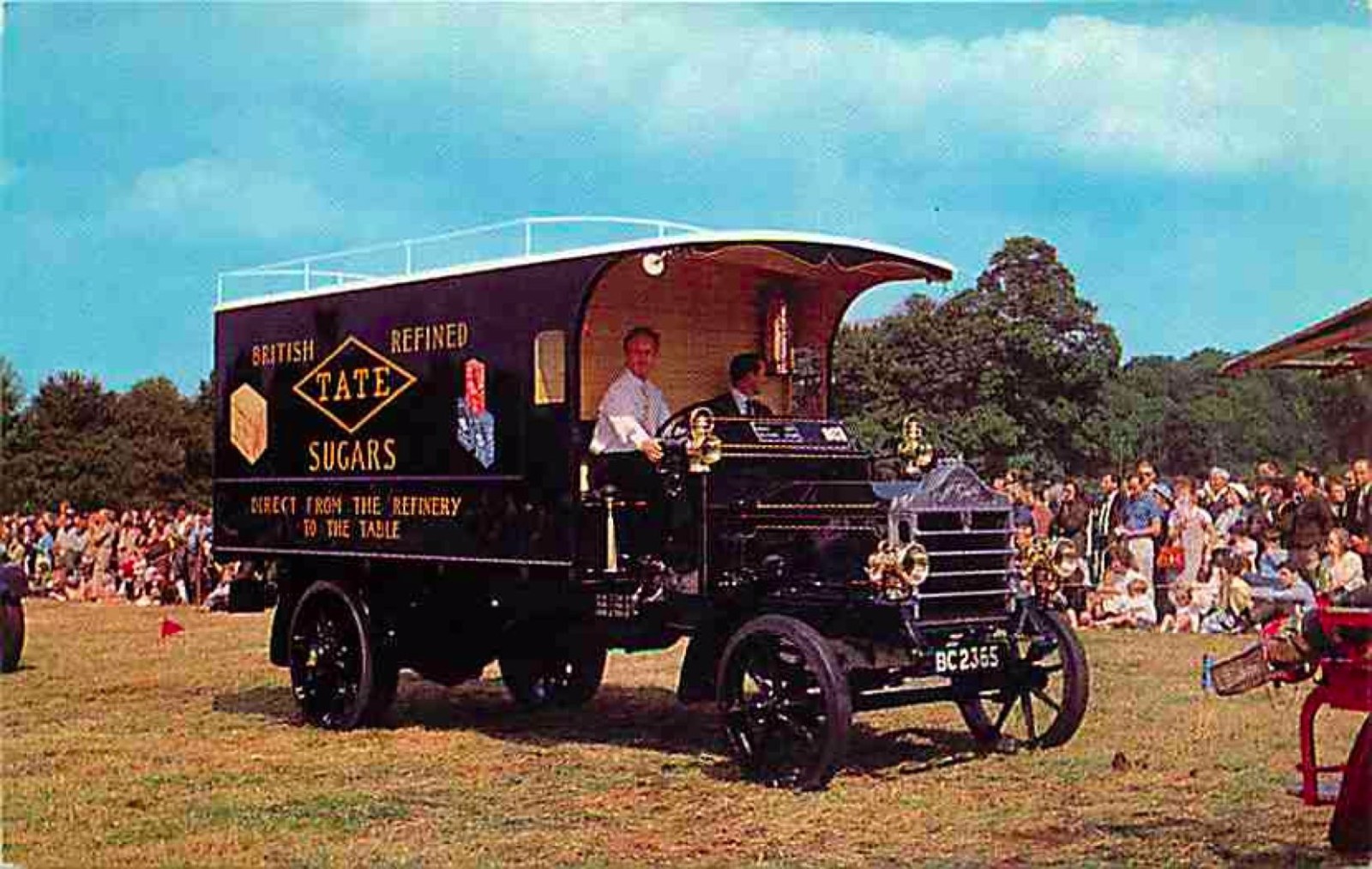 Postcard 1913 McCurd Box Lorry - Early Truck - Tate Sugars | eBay