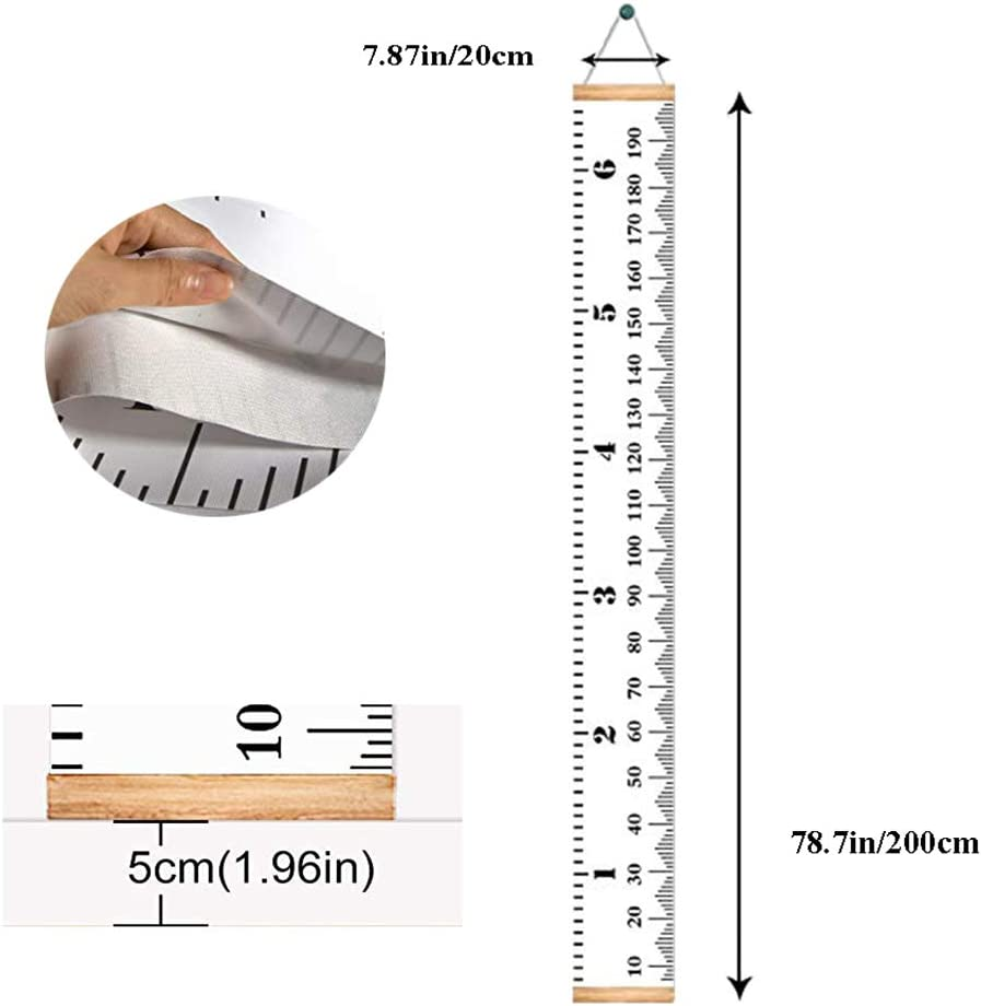 Growth Charts for Kids,Accurate Baby Height Growth Chart Ruler ...