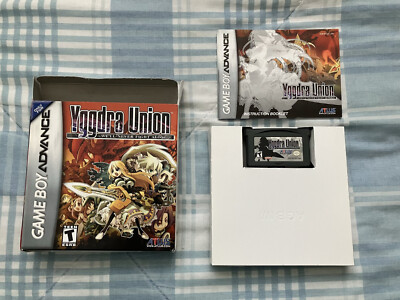 Yggdra Union: We'll Never Fight Alone (GBA) Complete in Box cib ...