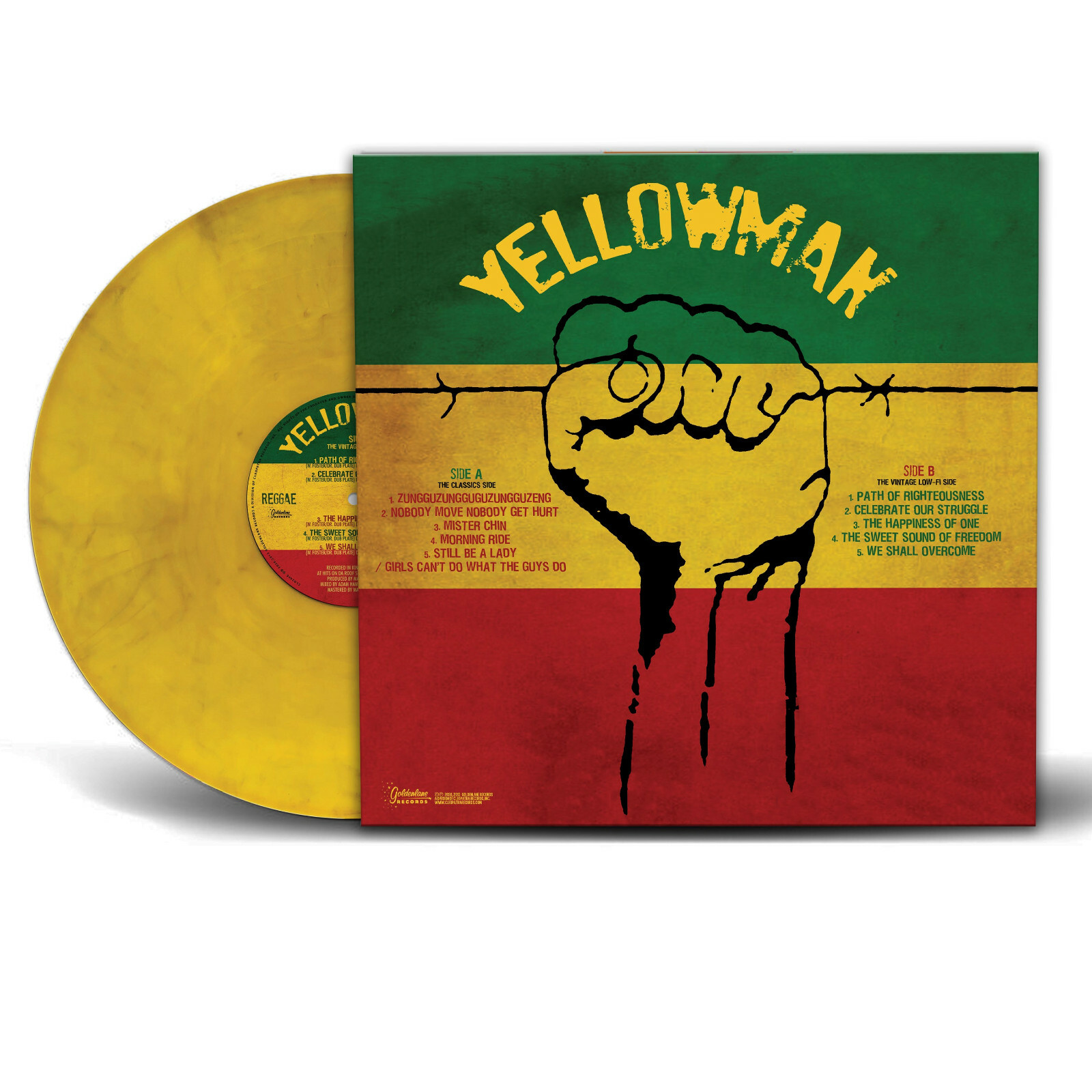 Reggae Freedom (Yellow Marble Vinyl) by Yellowman (Record, 2021) for ...