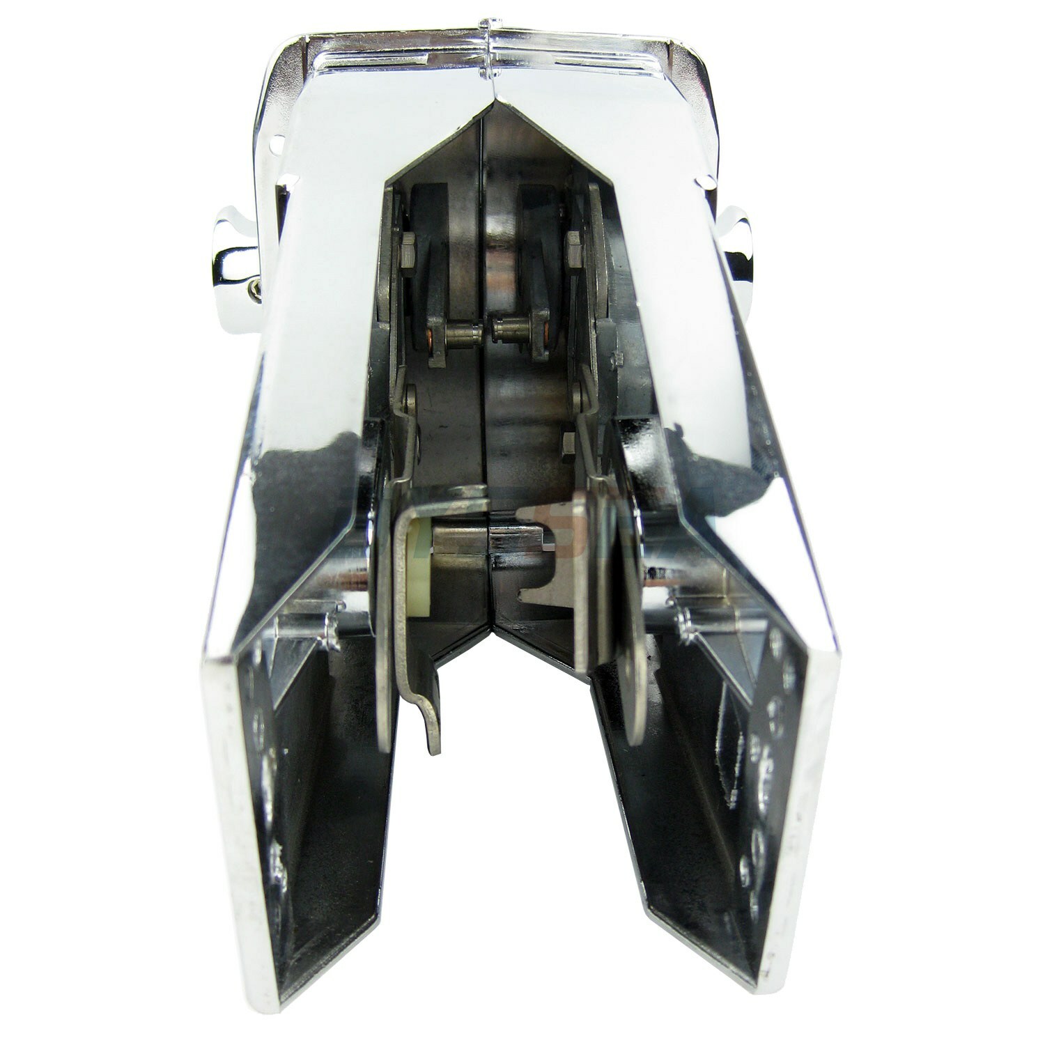 Boat Dual Control Lever Top Mount Marine Engine Throttle Motor Handle ...