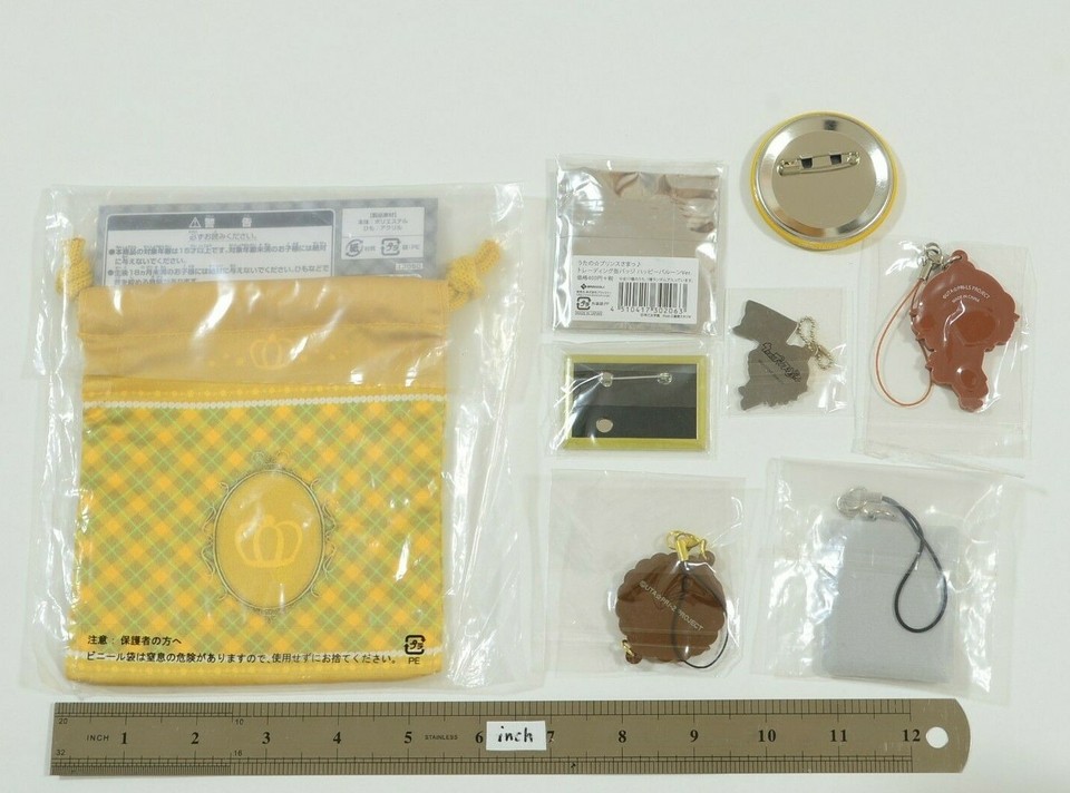 Uta no Prince sama Natsuki Shinomiya Lot Keychain Pin button badge ...