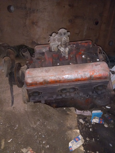 1956 Motor 265 Small Block Chevy Bel Air Corvette 3720991 SBC Engine ...