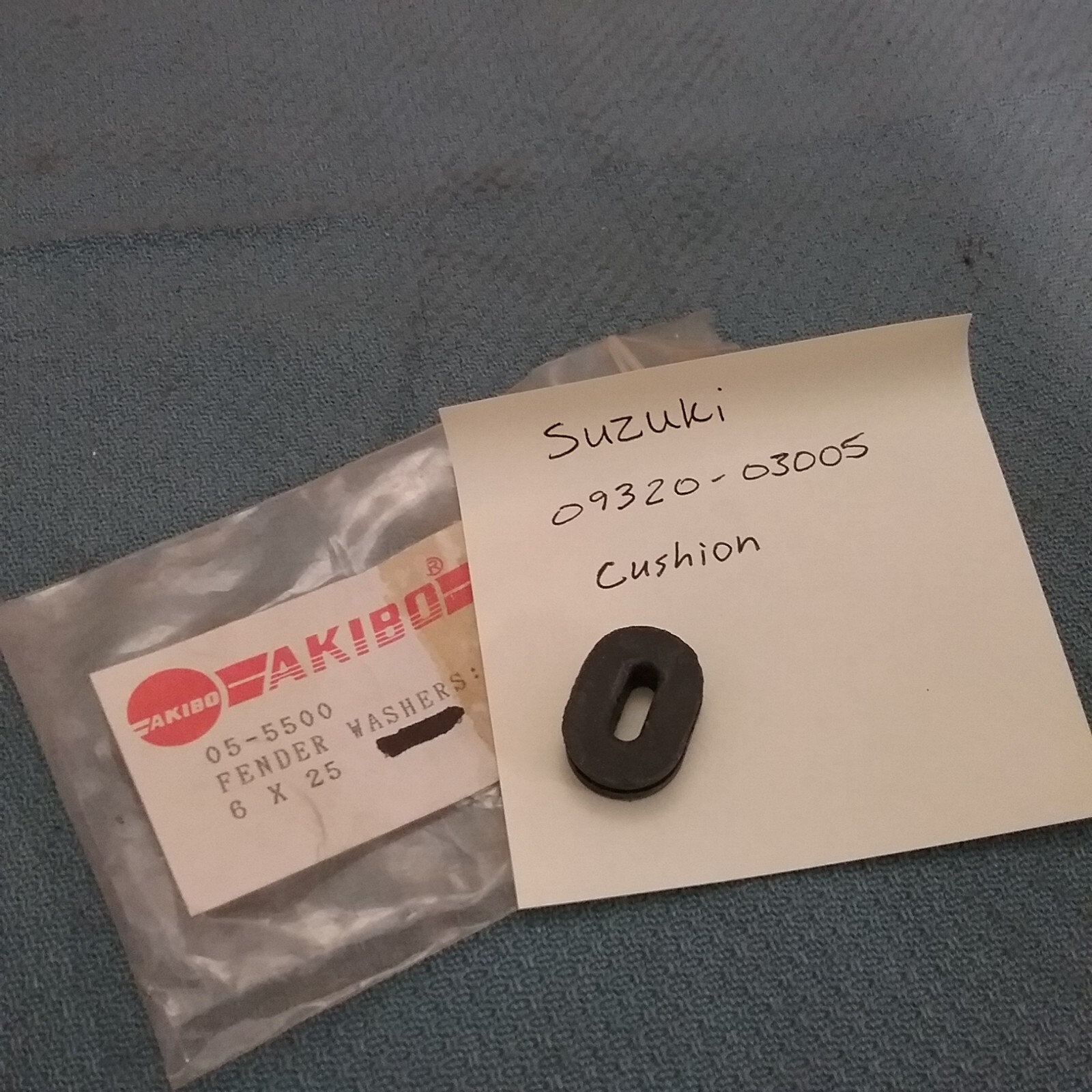 NEW REPLACES SUZUKI 09320-03005 CUSHION, LOWER RH FRAME COVER 1982-2020 ...