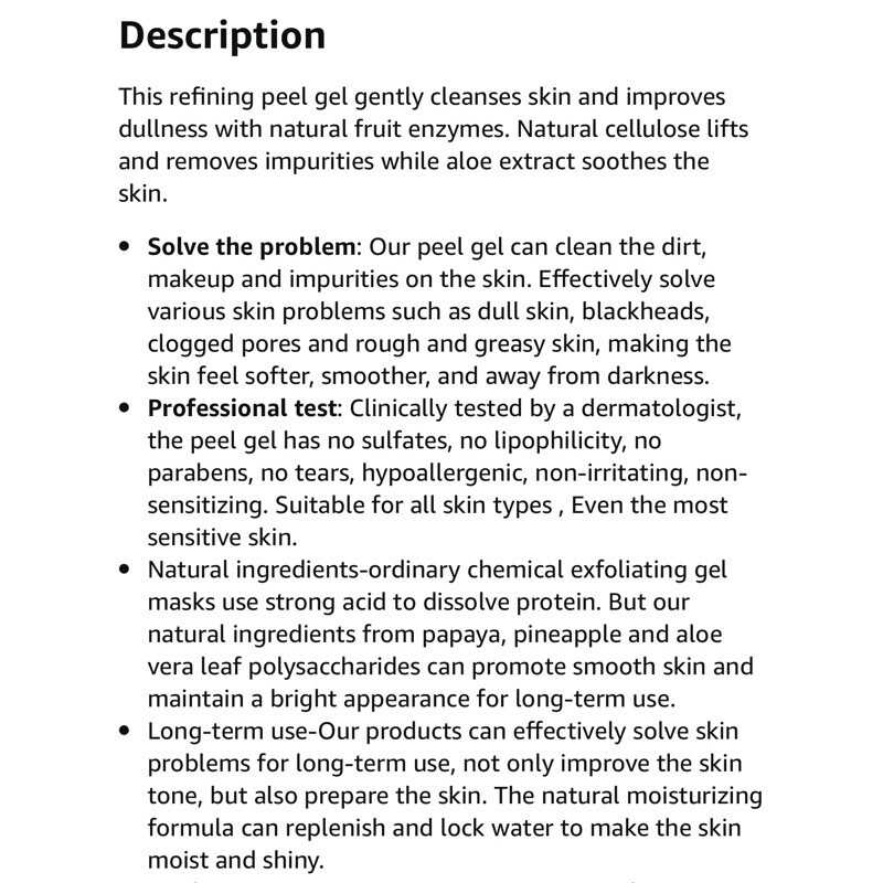 Saturday Skin Rub-A-Dub Refining Peel Gel Facial Cleansing Natural ...