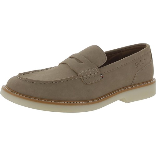 Tommy Hilfiger Mens Sector Tan Slip On Loafers Shoes 7.5 Medium (D ...