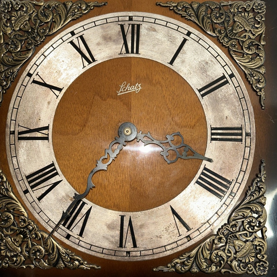 1960s Weight Driven Wall Clock 'BBH' Aug Schatz & Sohne | eBay