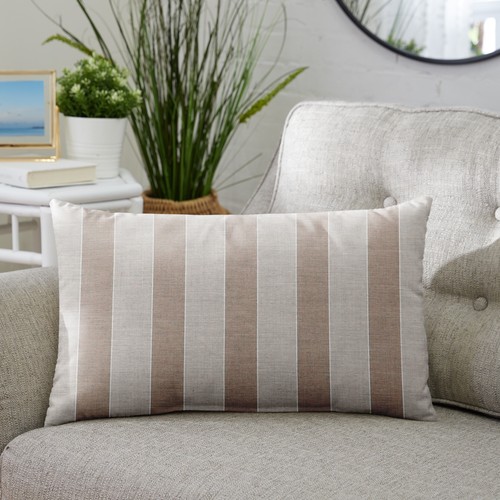 Sunbrella Range Dune Indoor/ Outdoor Pillow, 12 in x 24 in Range Dune 888858819322| eBay