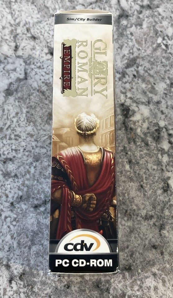 Glory of the Roman Empire PC CD-ROM Software E10+ Everyone Haemimont ...