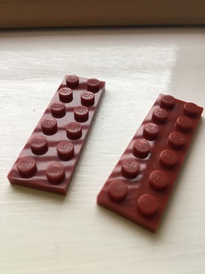 Lego - 2 X 3795 - 2x6 Plate - Dark Red - New | eBay UK