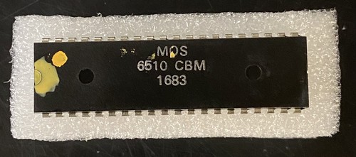 MOS 6510 CPU chip for Commodore 64 ~ Tested ~ DC 16/83 C64 C-64 | eBay