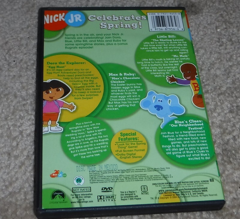 Nick Jr. Celebrates Spring Dvd Dora Little | Grelly USA