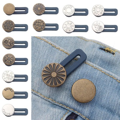 Hooks Waist Band Jeans Retractable Button Pants Extender Sewing ...