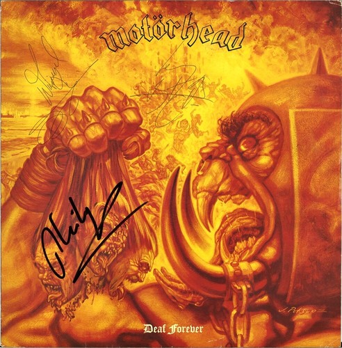 MOTORHEAD Deaf Forever, VINYL 12" Lemmy Wurzel +1 Ace of Spades ...
