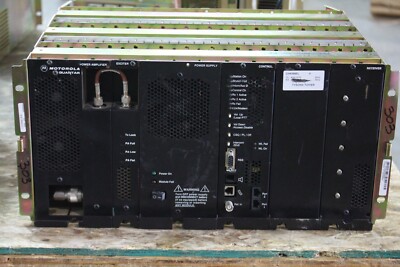 MOTOROLA QUANTAR VHF Tx 409.0375 Rx 418.0375 MHz DIGITAL REPEATER Model ...