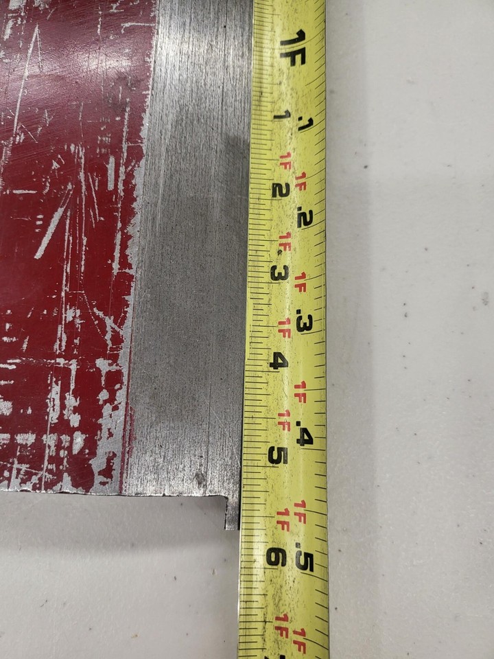 Press Brake Tooling Acute Punch 17.5" Long Few Dings and Blemishes on ...