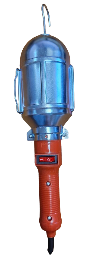 Inspection Lamp 240v Mains Light With Hanging Hook - 5m Lead - Camping ...