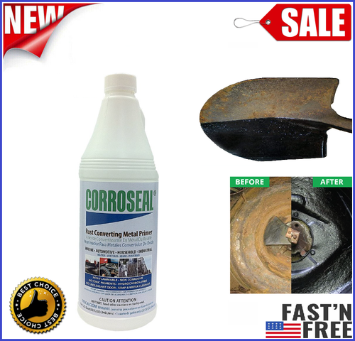 Corroseal 82320 Water-Based Rust Converter Metal Primer, Rust Converter ...