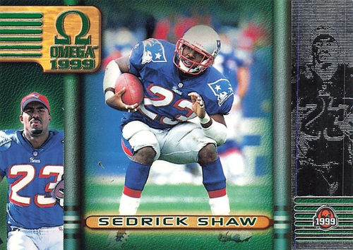 Sedrick Shaw 1999 Pacific Omega Football Card #62 | eBay