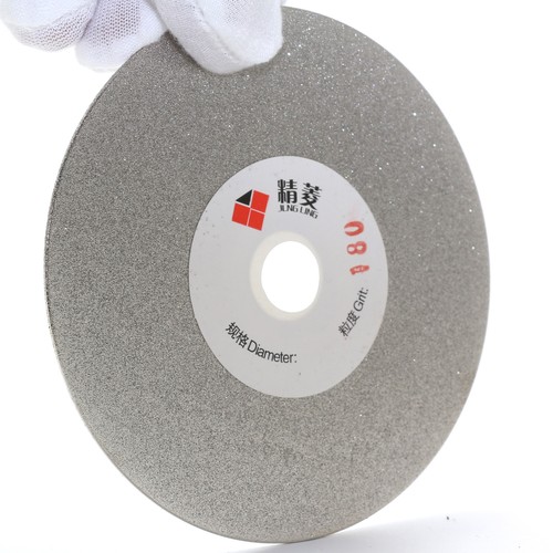 6" inch 150mm Grit 180 Diamond Grinding Wheel Coated Flat Lap Disk ...