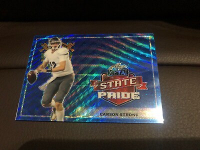 2022 Leaf Metal State Pride Wave Carson Strong #SP-CS1 Eagles | eBay