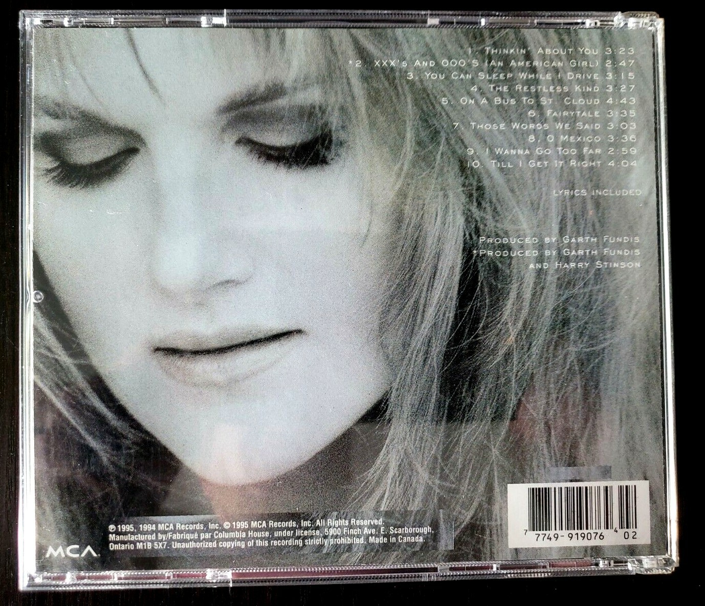 Thinkin' About You by Trisha Yearwood (CD, Feb-1995, MCA Records) | eBay