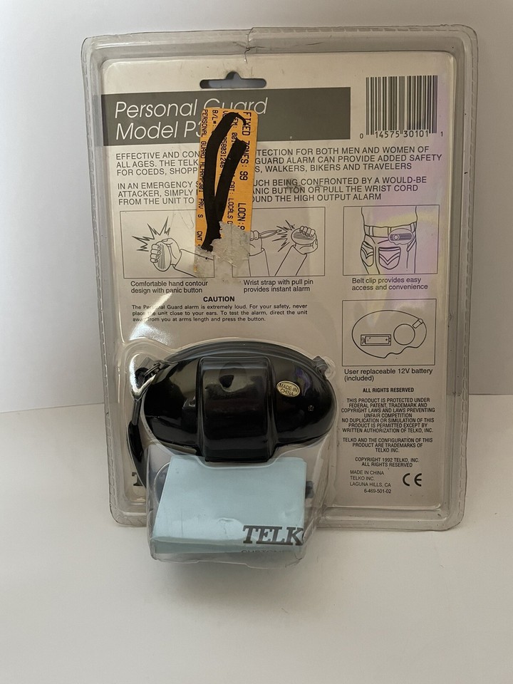 NEW Telko Security Personal Protection Convenient Safety Alarm Model ...