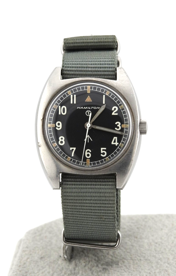 1973 Hamilton W10 British Military Issued Watch Working CWC Strap ...