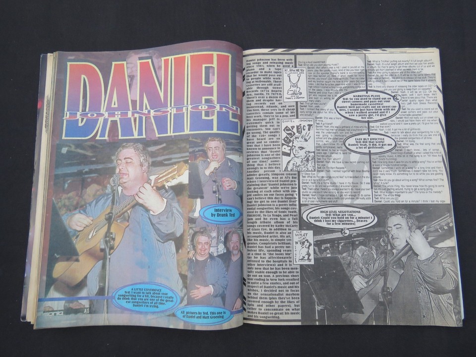 Flipside Magazine #119 BellRays Justice Howard Daniel Johnston Davie ...