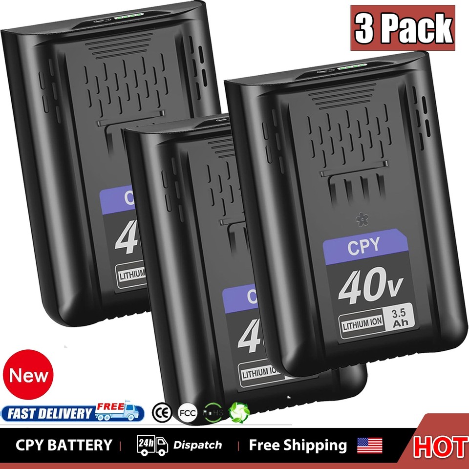 1-4PACK 40V 3.5Ah Battery For Kobalt 40Volt Max KB440-03 KB2540C-06 ...