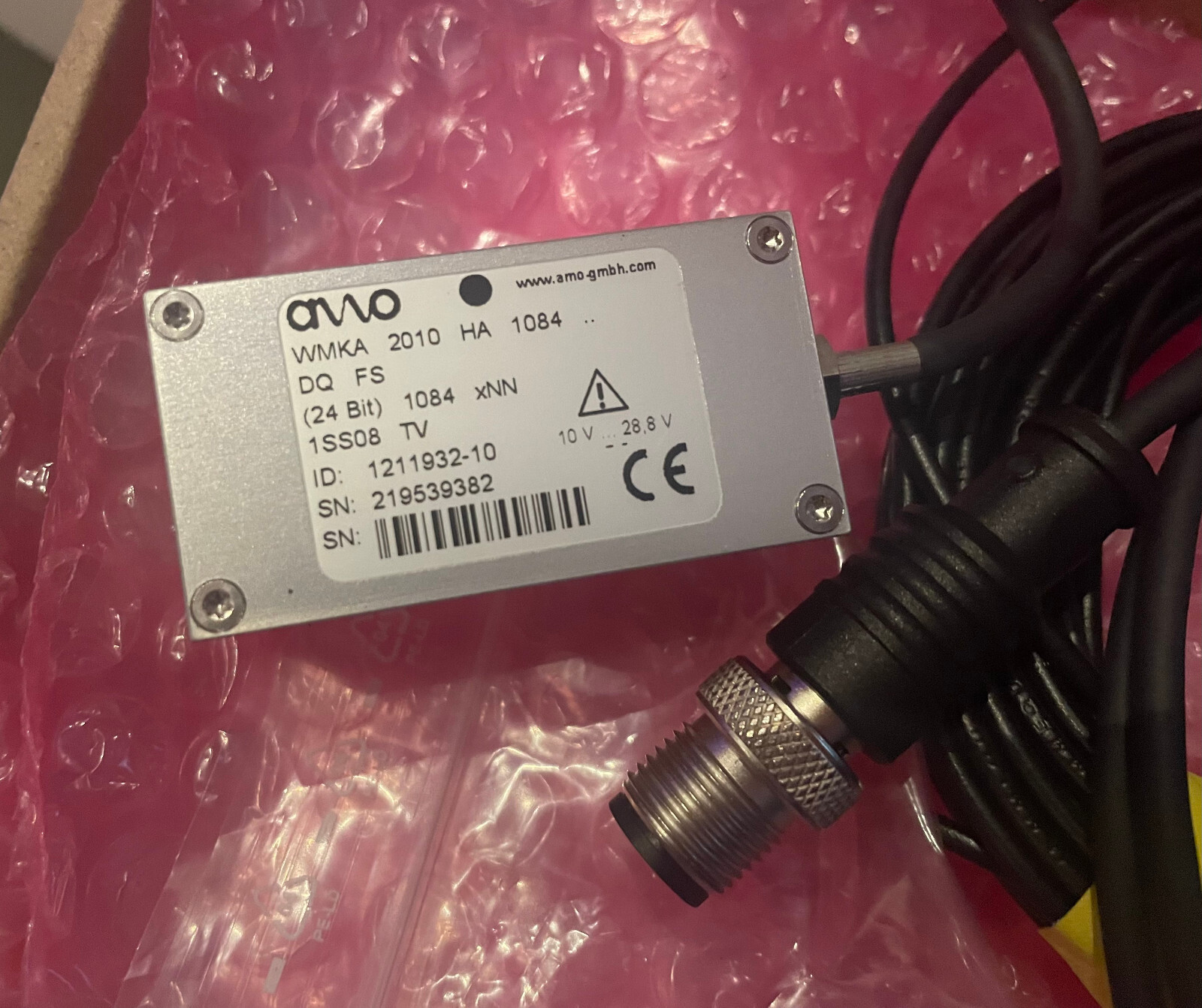 AMO WMKA2010HA.1414FSNN-26- 1084- 1,00-1SS08-TV .. -001,83 SN 219539382 ...