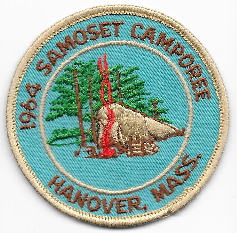 1964 Camporee Samoset District Squanto Council Boy Scouts of America ...