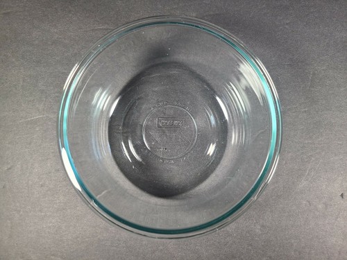 Pyrex 7201R 4 Cup 950 ML Storage Round Clear Blue Tint Bowl With No Lid ...