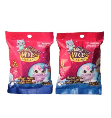 Magic Mixies Mixlings Figure & Wand Mystery Bag Lot of 2 New 2021 Rare ...