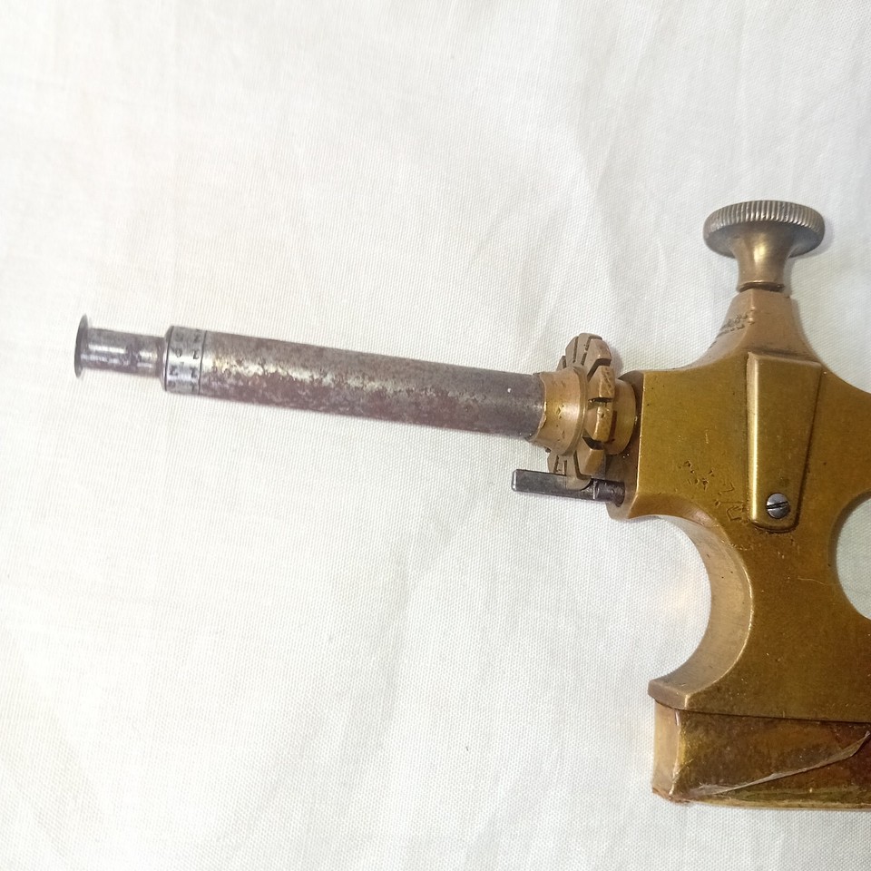 ANTIQUE VINTAGE BRASS WATCHMAKERS JACOT PIVOTING PIVOT TOOL WATCH MAKER ...