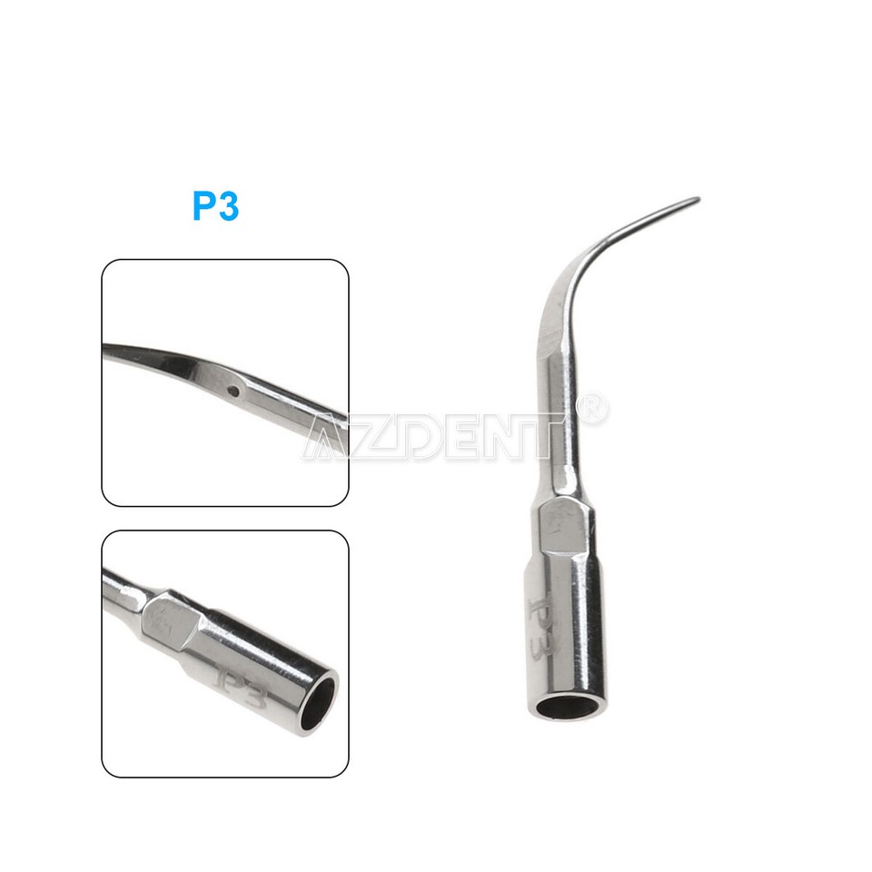 50 Types Dental Ultrasonic Scaler Tips Scaling Endo Perio G P E Fit for ...