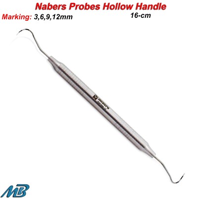 Dental Nabers Probes Periodontal Furcation Color Markings Screening ...