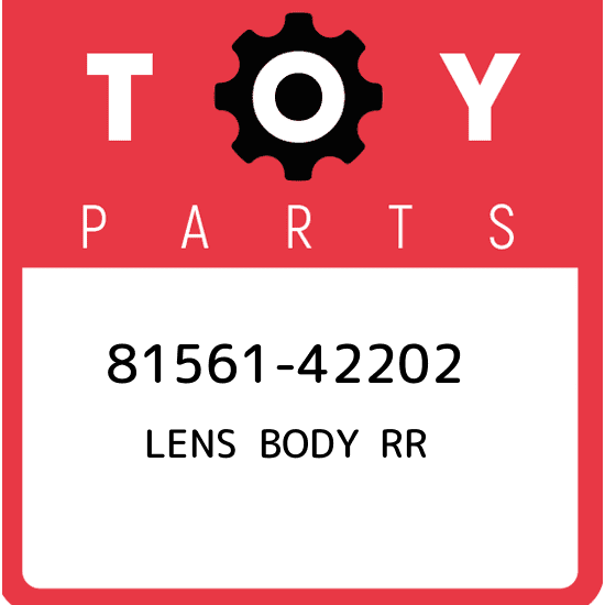 81561-42202 Toyota Lens Body RR 8156142202 Genuine OEM Part for sale ...