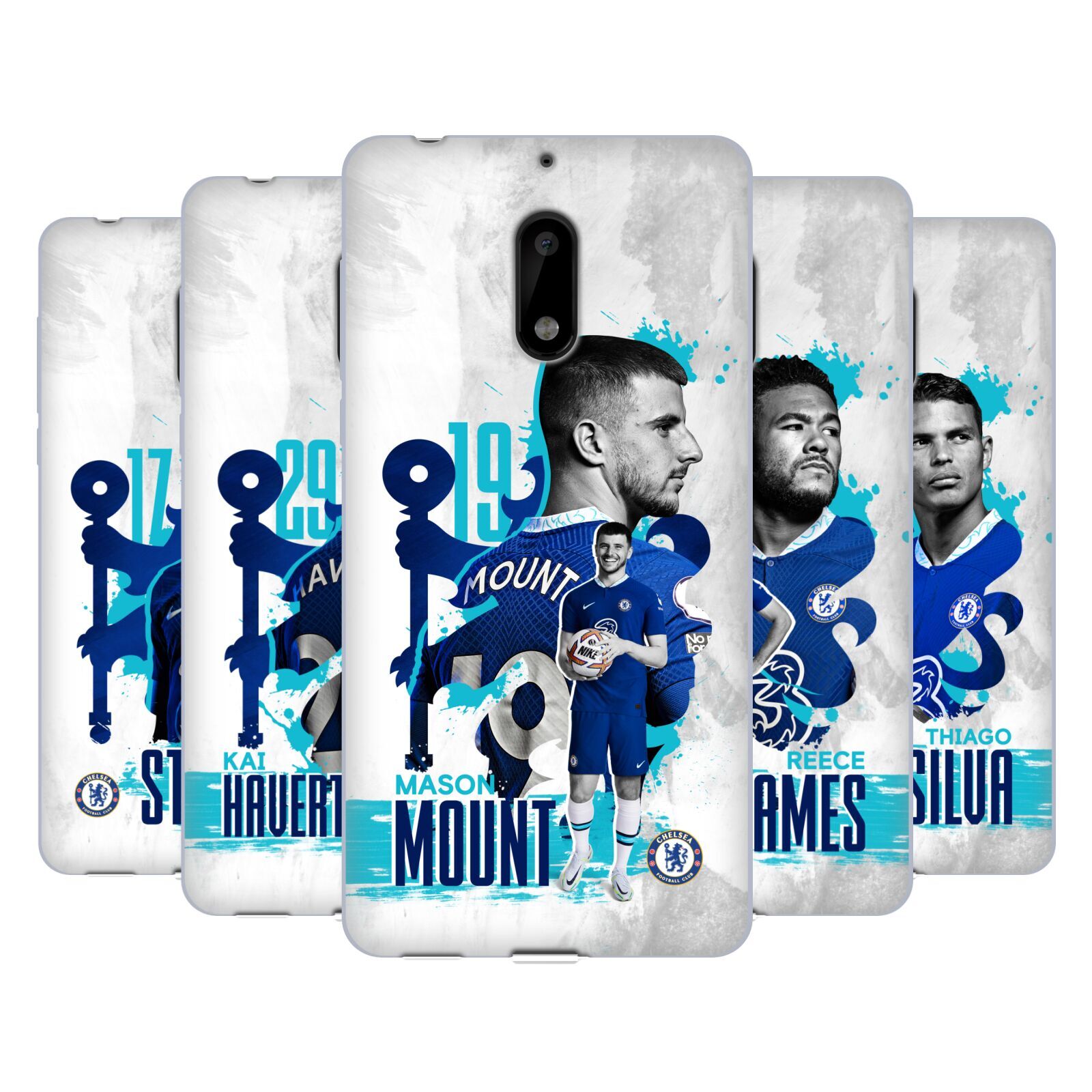 OFFICIAL CHELSEA FOOTBALL CLUB 2022/23 FIRST TEAM GEL CASE FOR NOKIA ...