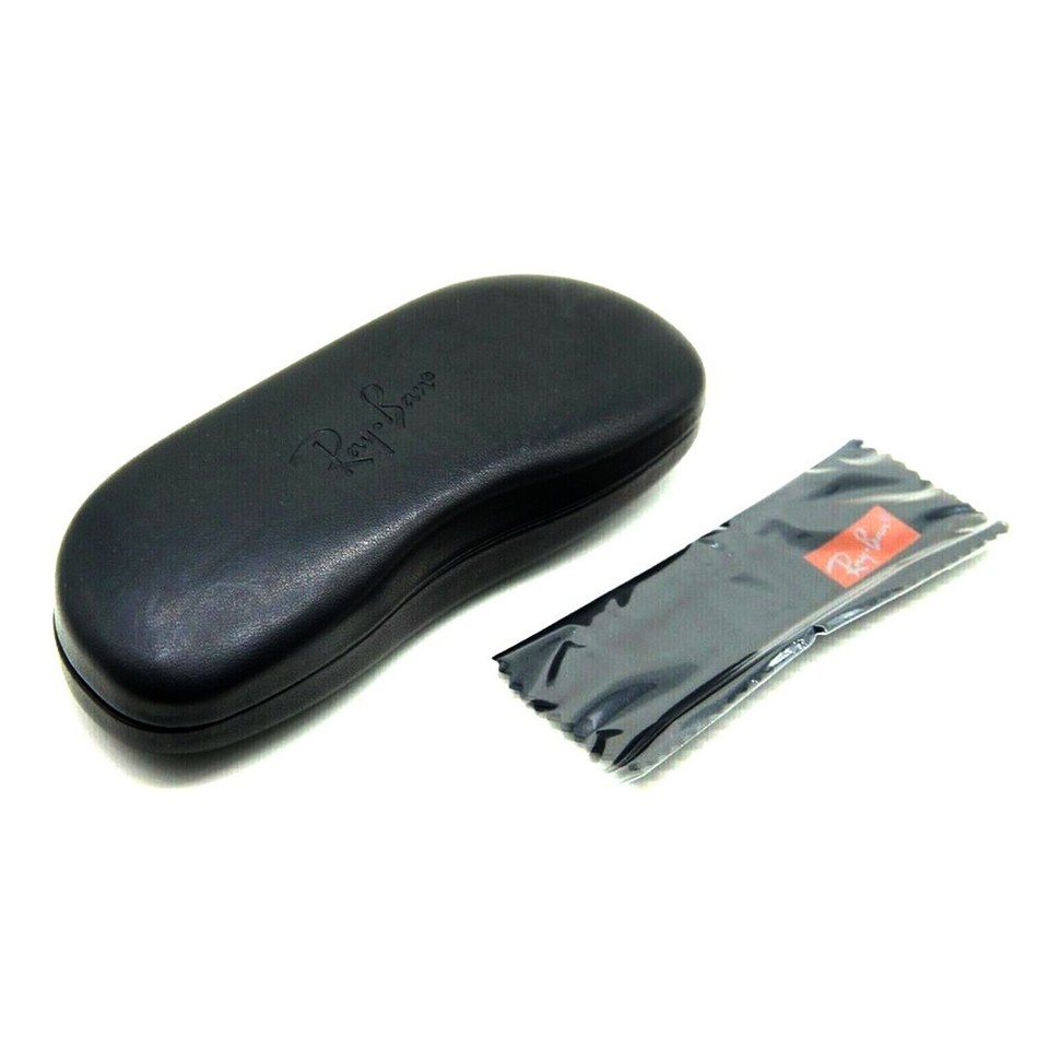 Ray Ban Universal Black Medium Hard Case for Sunglasses w/ Cleaning ...