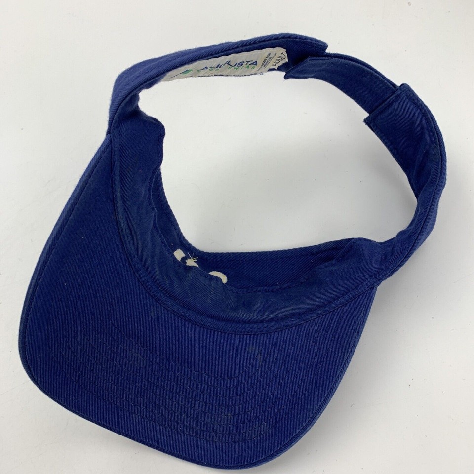 Unknown W Logo Letter Blue Visor Cap Hat Adjustable | eBay