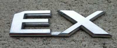 Kia EX emblem badge logo symbol Optima Sedona Forte Spectra OEM Genuine ...