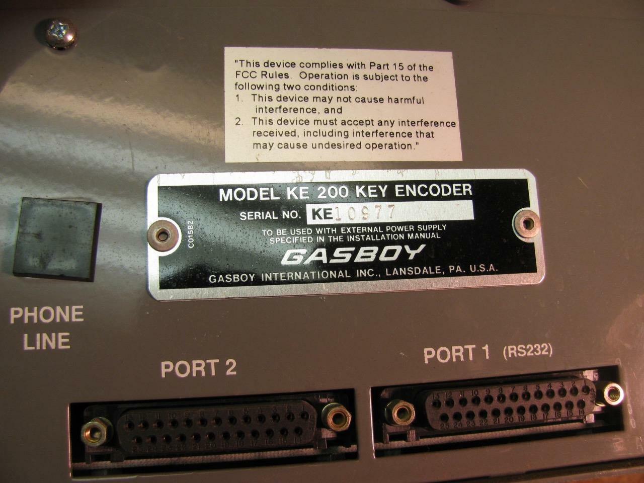 Gasboy KE200 Key Encoder for Fleet Fueling System | eBay